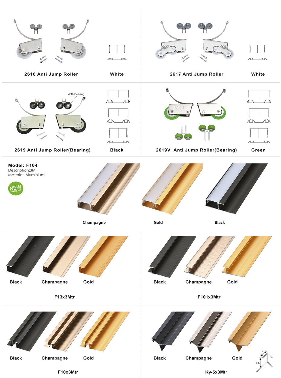 Sliding Door Fitting Series – Starino, VSV, DIX, Starlock – Malaysia ...